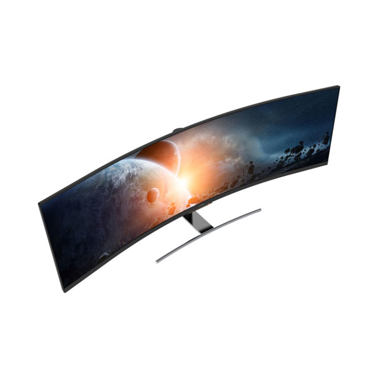 Viotek SUW49C 49” Super Ultrawide Curved HDR Gaming Monitor — 32:9 ...
