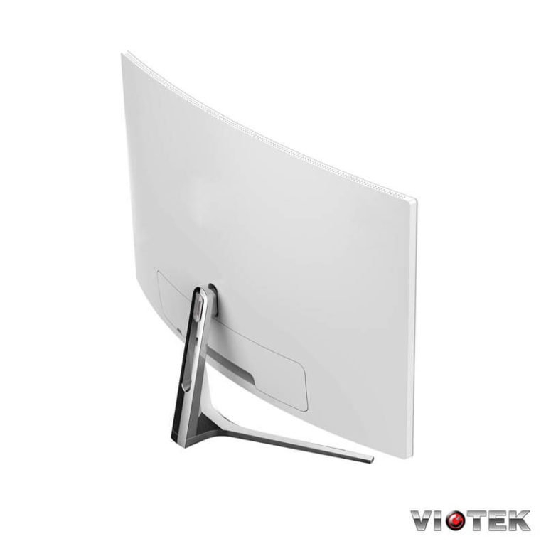 Curved Monitor: VIOTEK NB27C 27” 1080P Bezel-less Monitor - Viotek