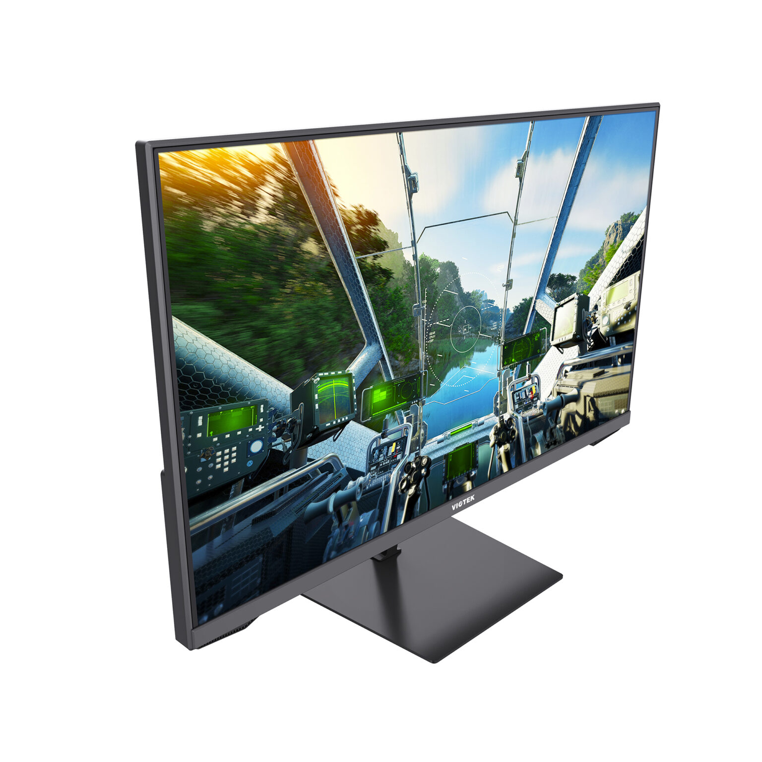 VIOTEK GFV24CB2 24-Inch Gaming Monitor, GSYNC & FreeSync-Compatible ...