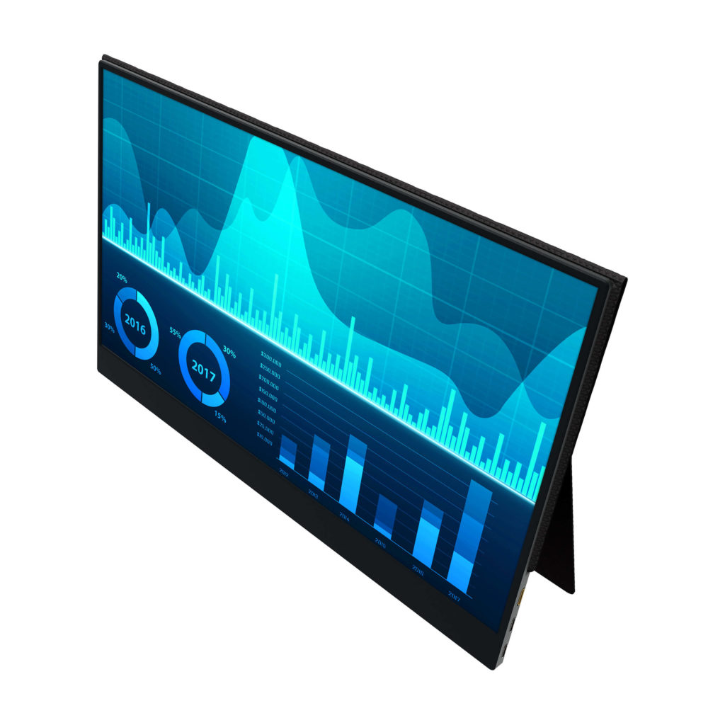 LinQ 16-inch Portable Monitor with Speakers & FreeSync (Model: P16C ...